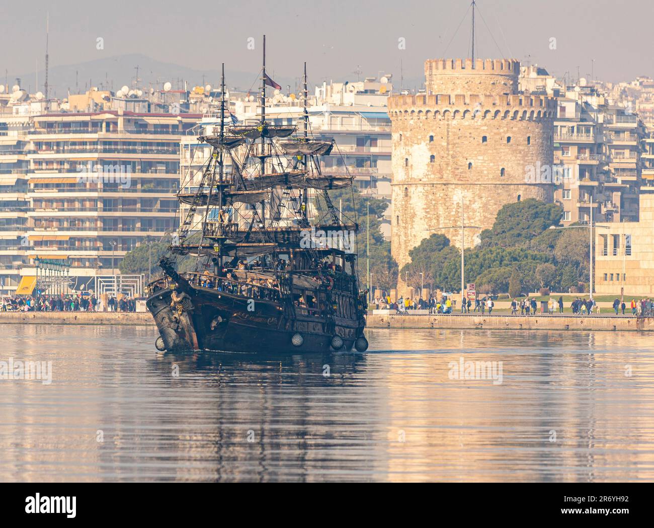 A picturesque view of the Arabella Cruise Bar Pirate Ship in ...