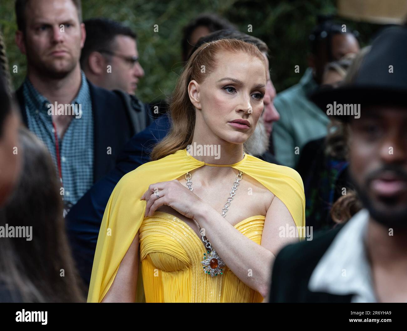Jessica Chastain attends 76th Annual Tony Awards at United Palace ...