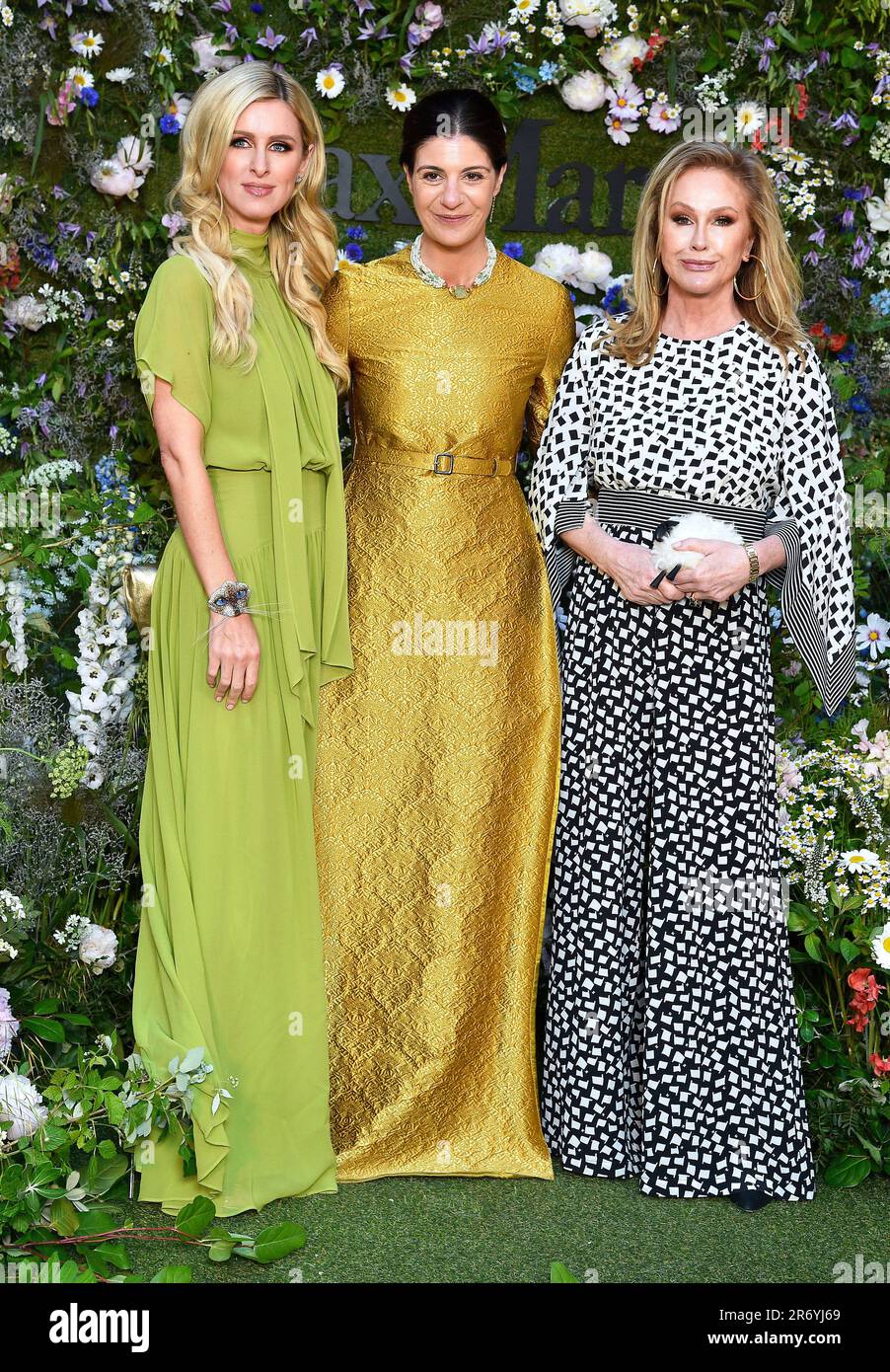 Nicky Hilton, Maria Giulia Prezioso Maramotti and Kathy Hilton arrive ...