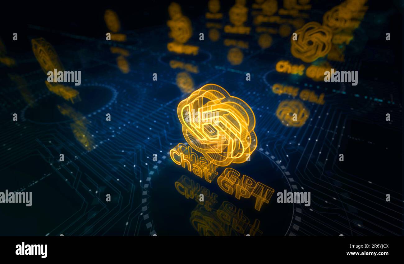 Abstract machine learning logo hi-res stock photography and images - Alamy