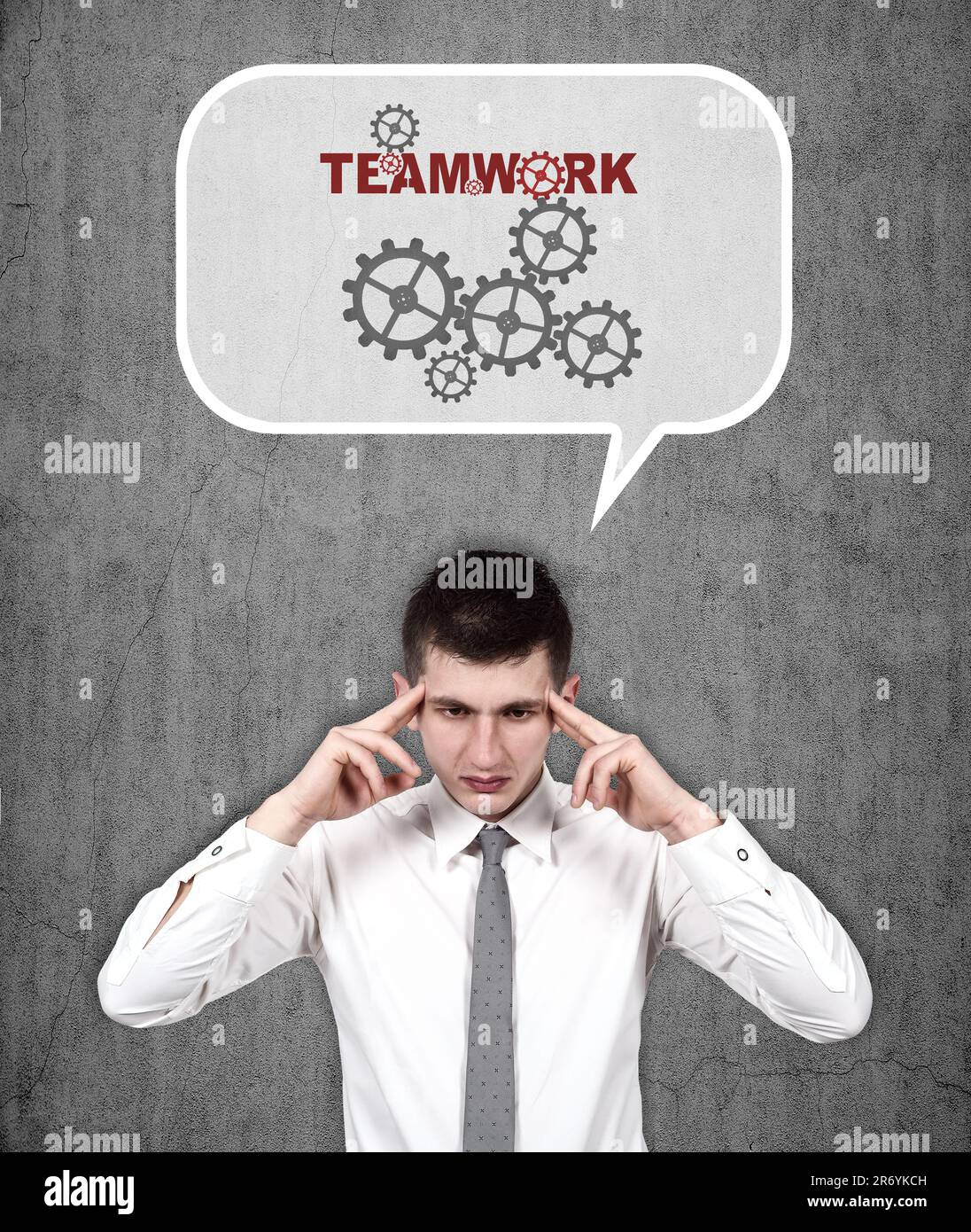 Teamwork thinking hi-res stock photography and images - Alamy