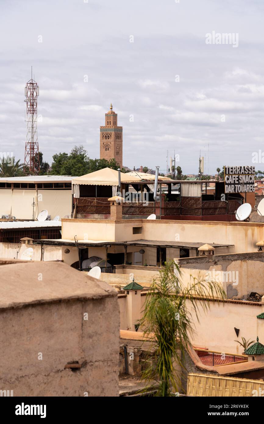 Marrakech city centre hi-res stock photography and images - Alamy