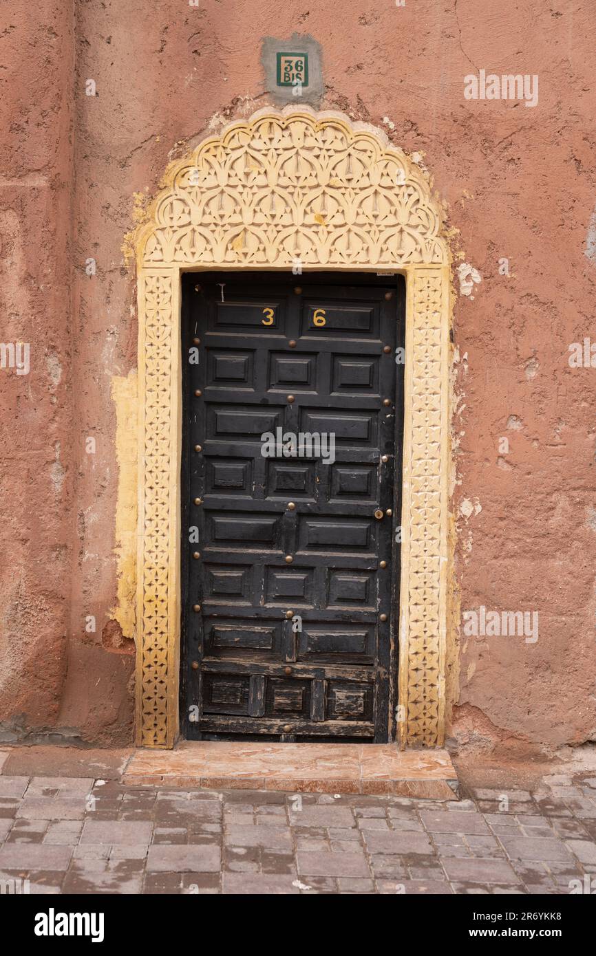 Marrakech city centre hi-res stock photography and images - Alamy