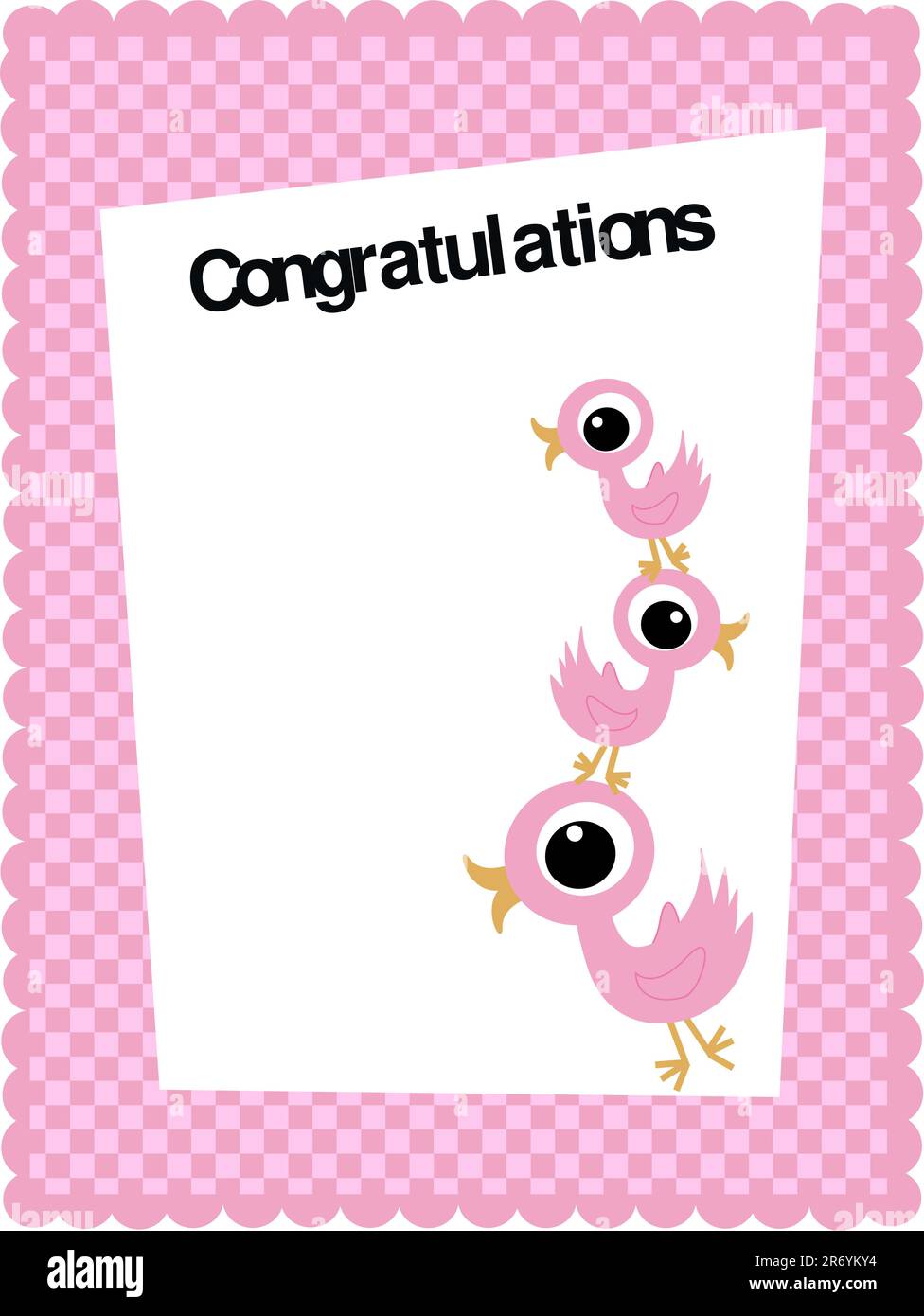 Pink birds Stock Vector Images - Alamy