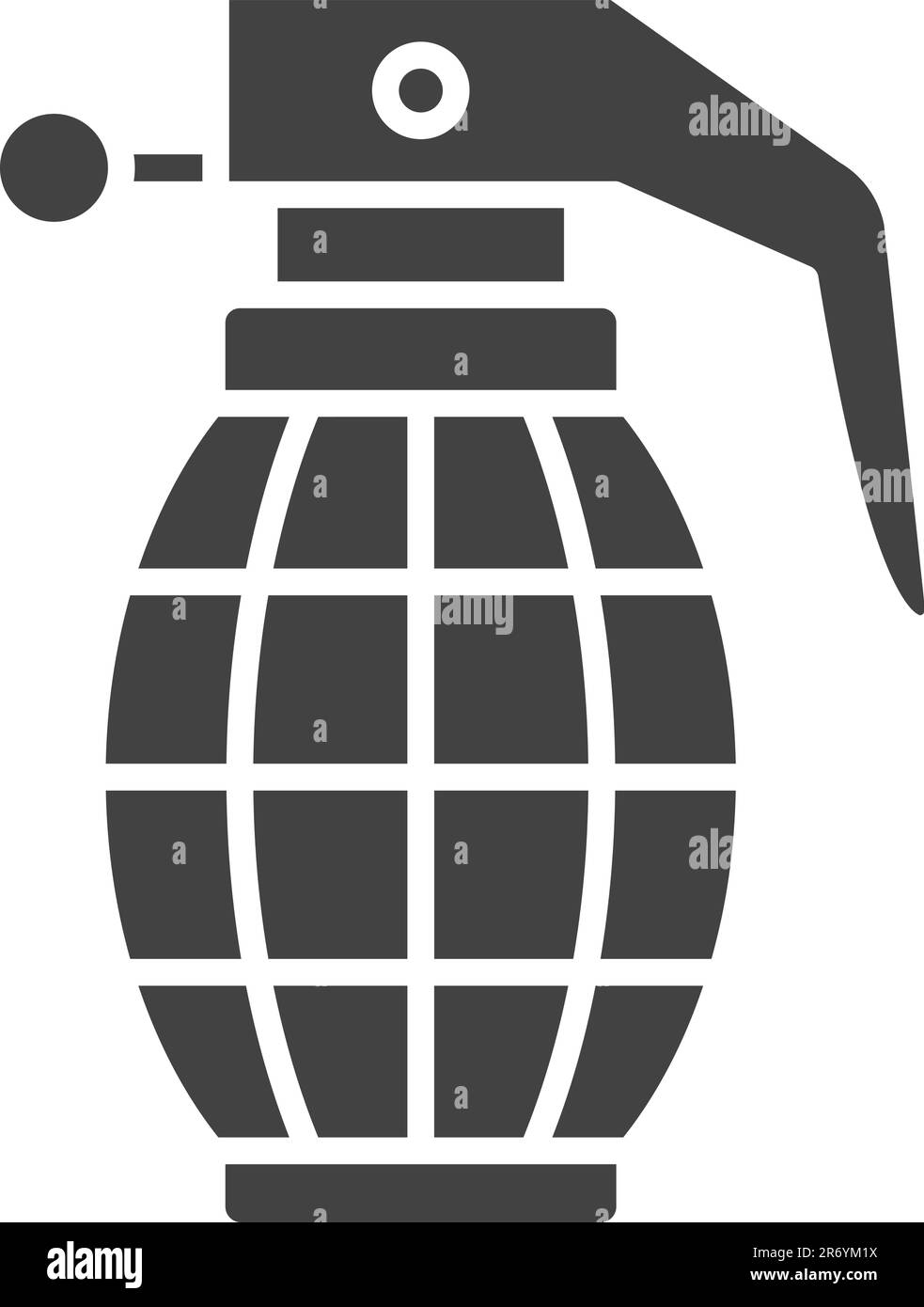 Grenade icon vector image Stock Vector Image & Art - Alamy