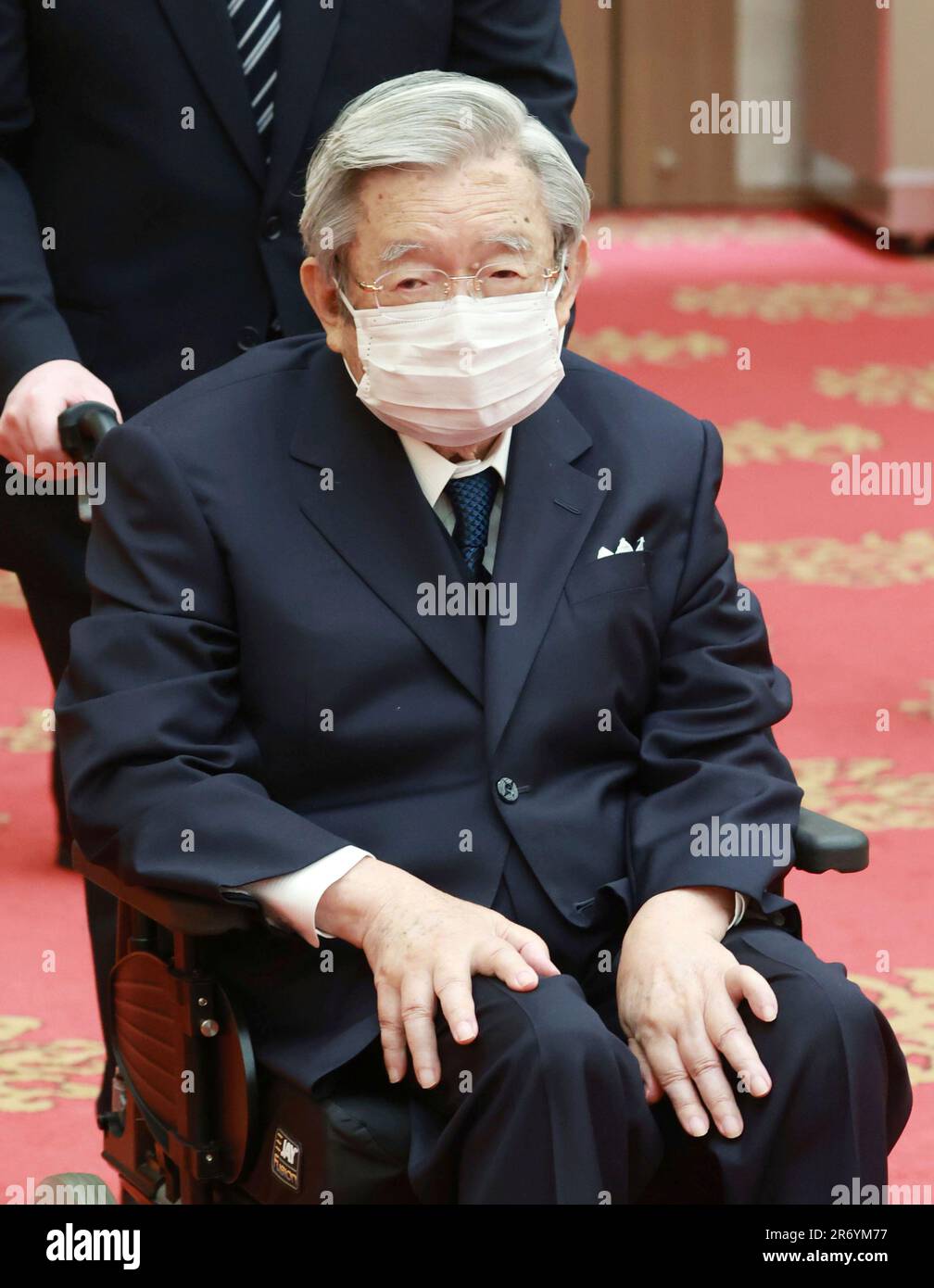 Prince Hitachi attends the National Invention Award Ceremony in Tokyo ...