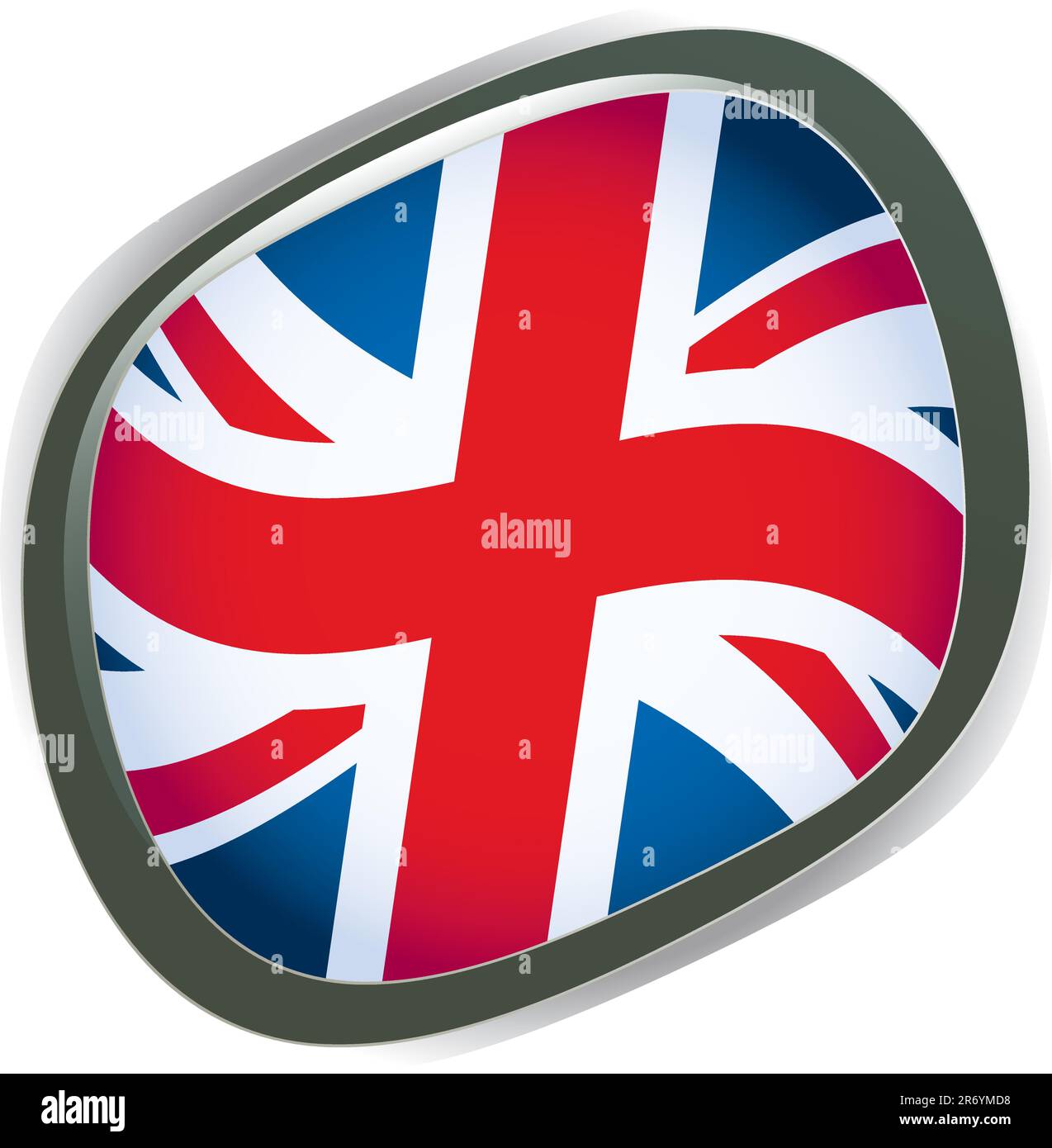 vector shiny web buttons with european country flags Stock Vector Image ...