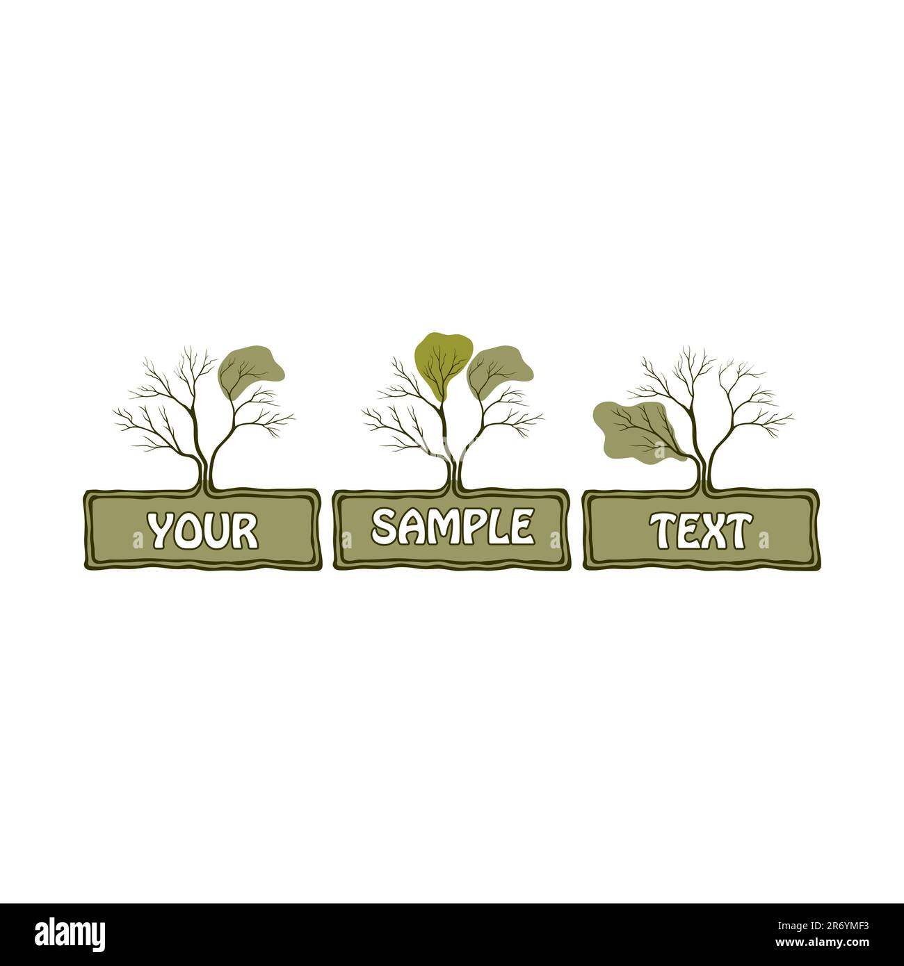 background with a tree Stock Vector Image & Art - Alamy