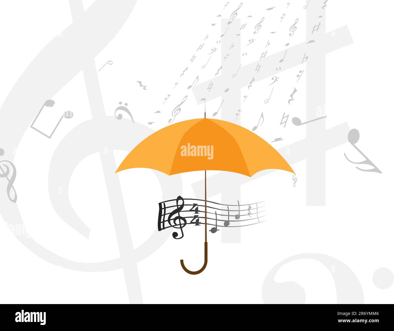 Note rain Stock Vector Images - Alamy