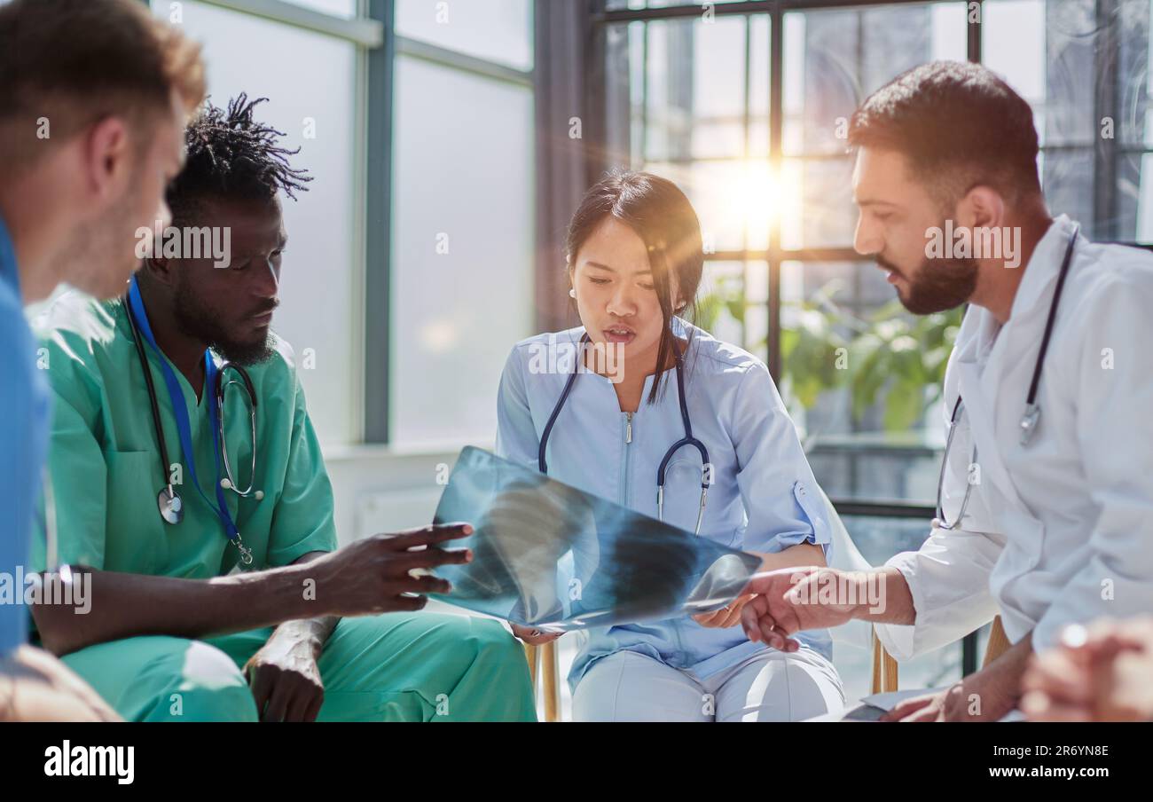 Group of Doctors and nurses Concept Teamwork in hospital for success ...