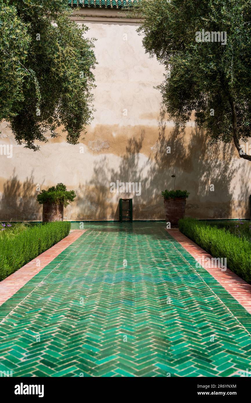 The Secret Garden, Marrakech, Morocco Stock Photo - Alamy