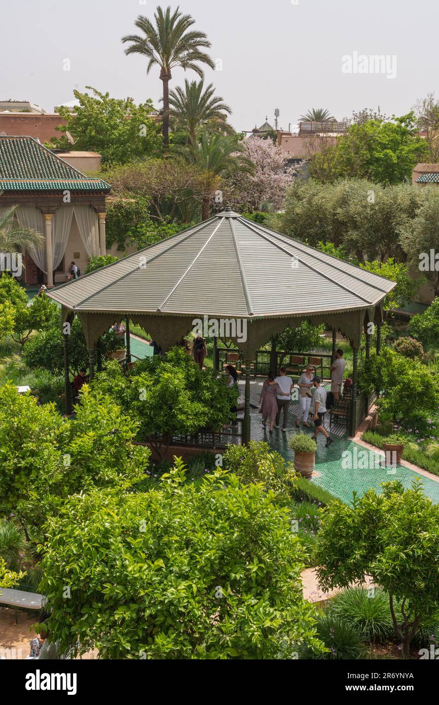 The Secret Garden, Marrakech, Morocco Stock Photo - Alamy