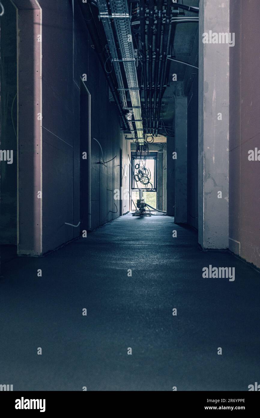 Corridor completion hi-res stock photography and images - Alamy