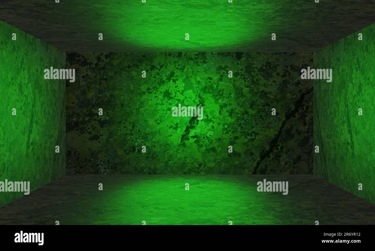 3d Cement room empty background Stock Photo - Alamy
