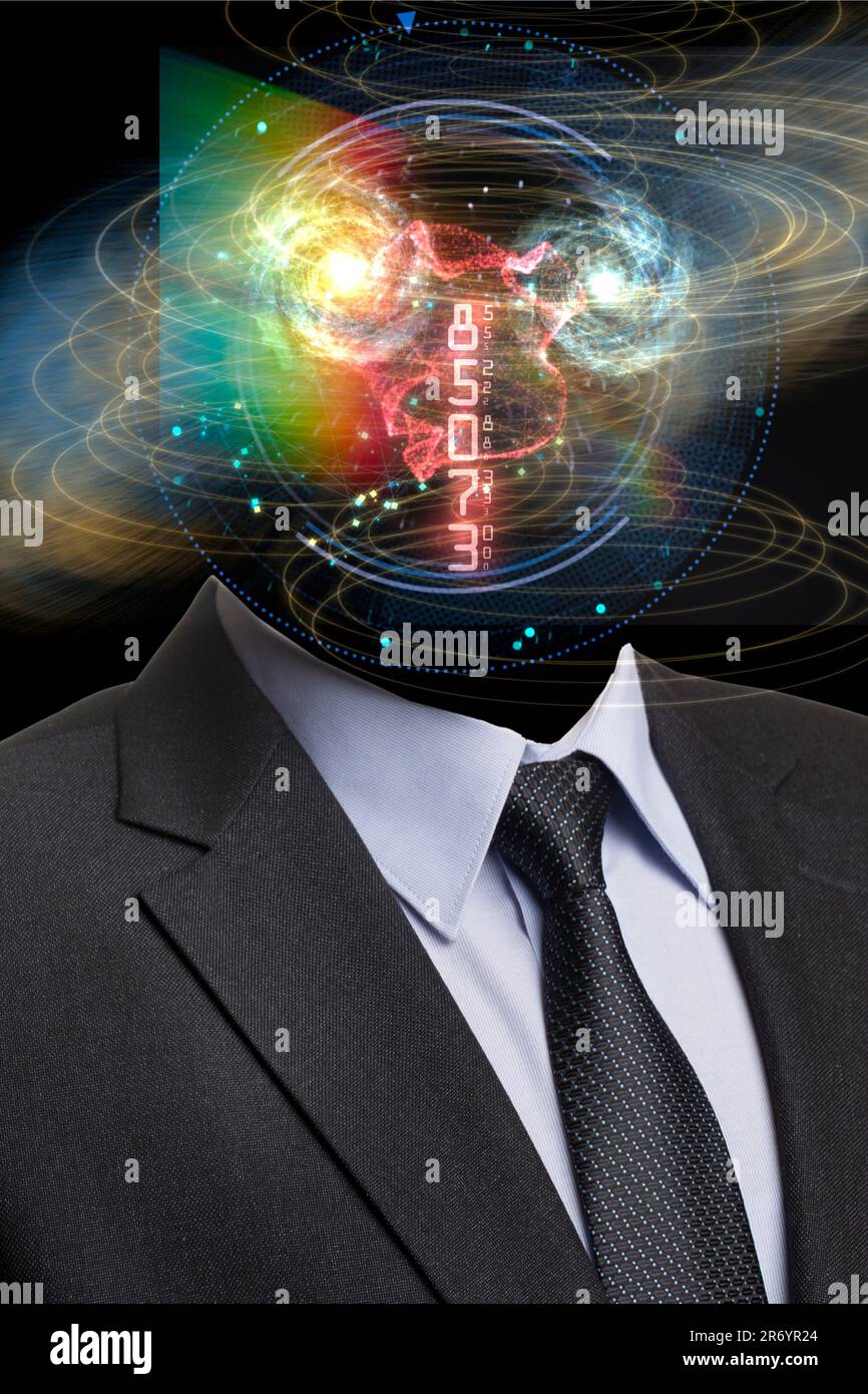 Men who have symbolic neural networks in the brain instead of a head ...