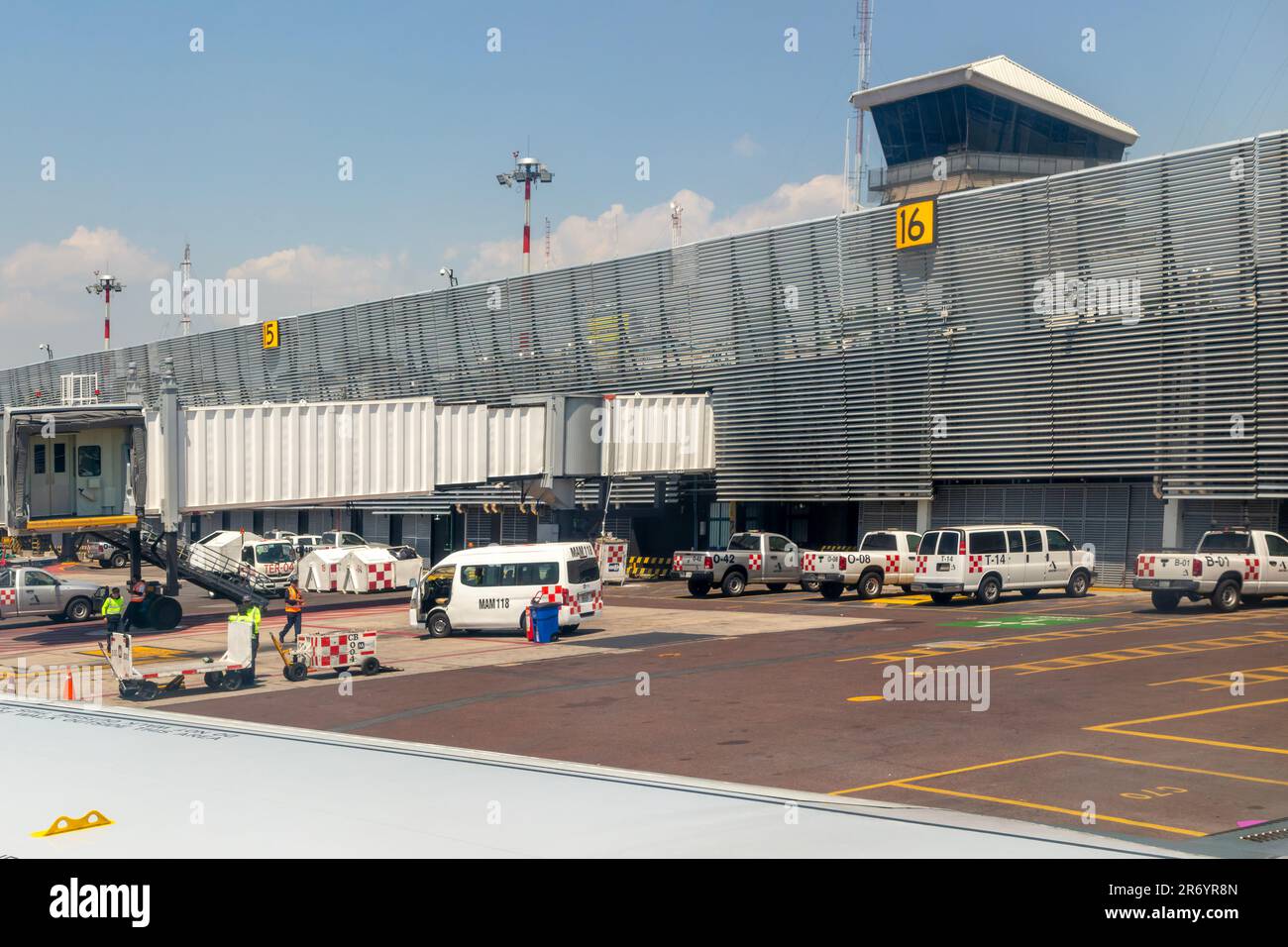 Terminal building, Terminal 1, Benito Juarez International Airport ...
