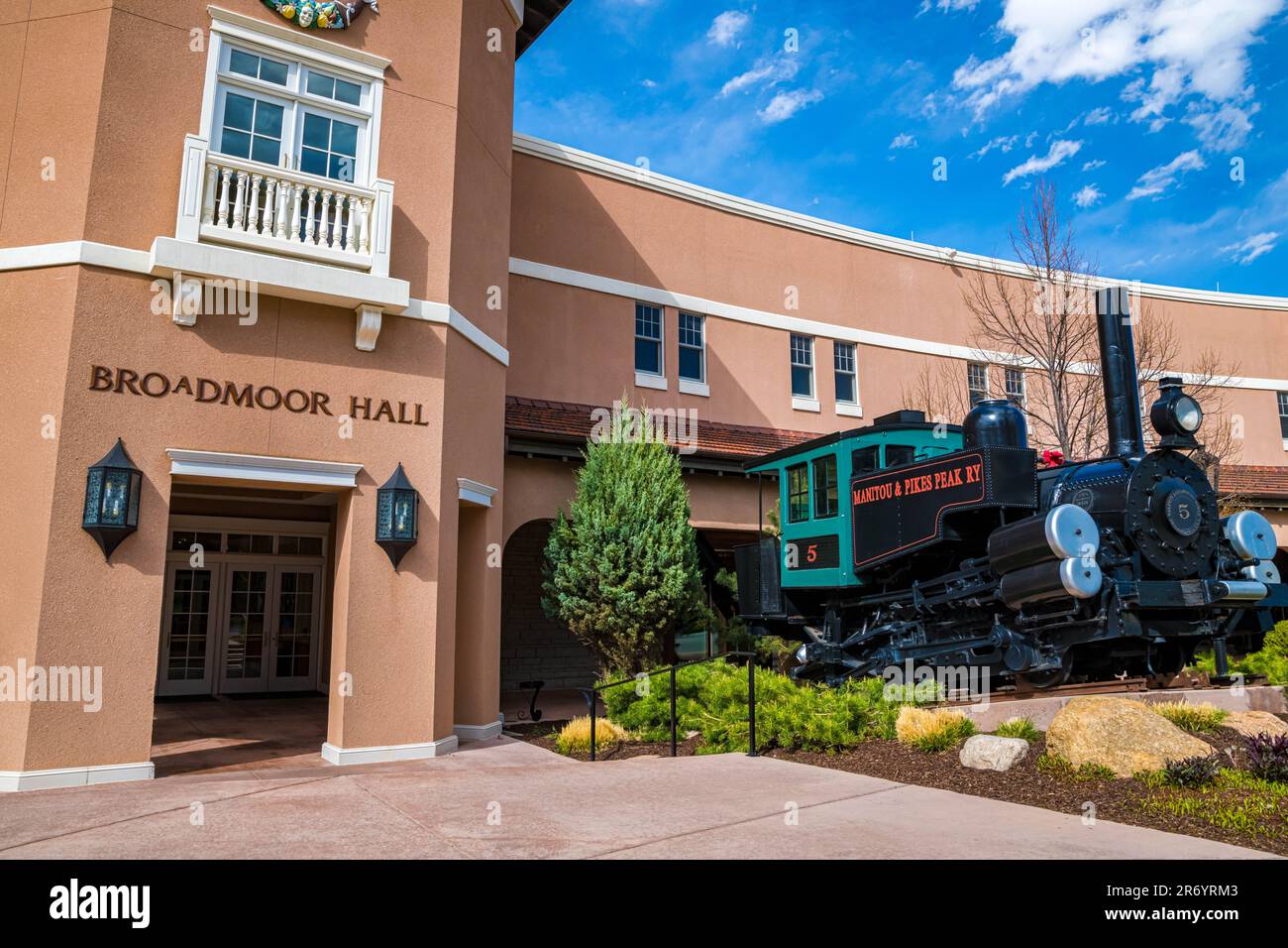 Colorado Springs, CO - May 06, 2022:The Broadmoor Hall Stock Photo - Alamy
