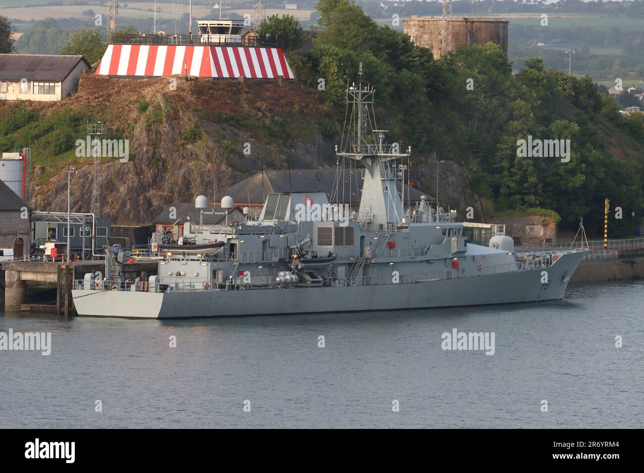 P61 Le Samuel Beckett, an offshore patrol vessel, at the Irish Naval ...