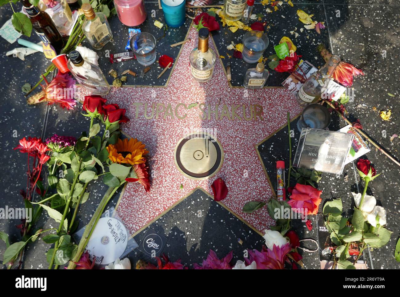 Los Angeles, California, USA 9th June 2023 Rapper Tupac Shakur ...