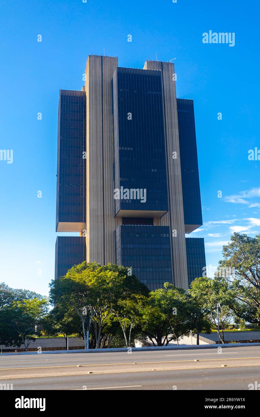 Central bank building in the city of Brasilia, capital of Brazil Stock ...