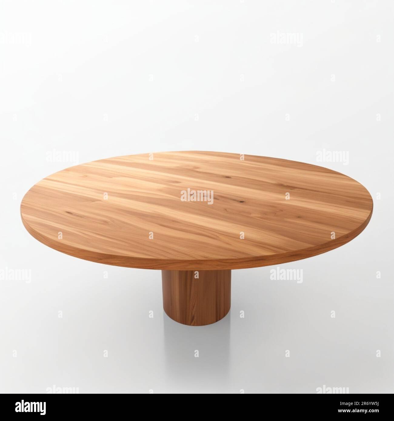 wooden table empty closeup top view isolated on white background Stock ...