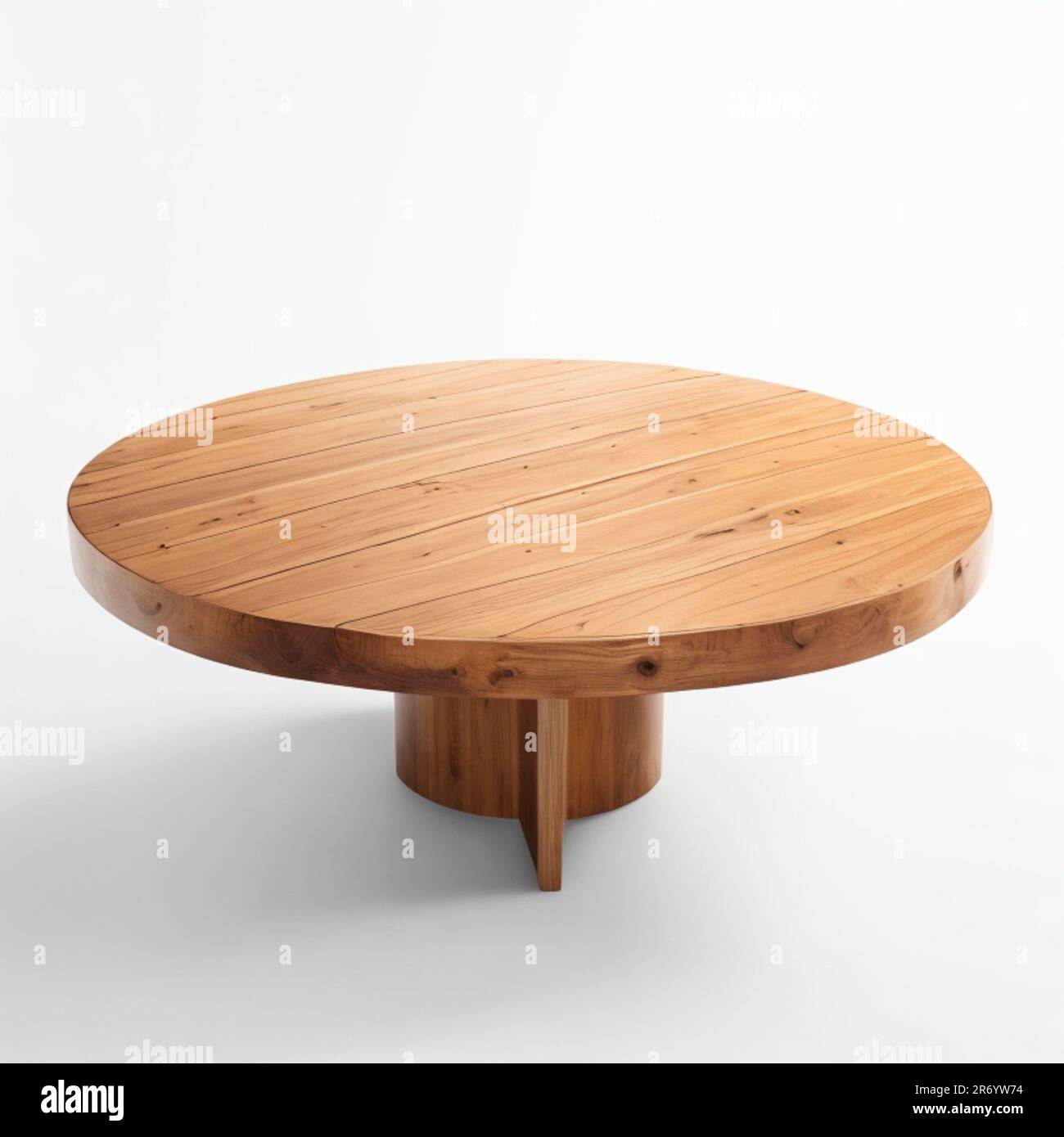 wooden table empty closeup top view isolated on white background Stock ...