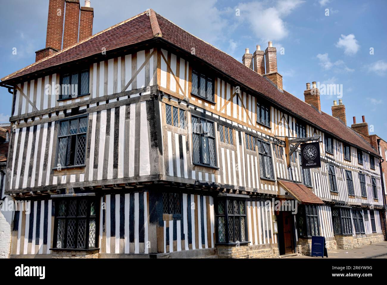 Falcon Hotel, Stratford upon Avon, England, UK Stock Photo - Alamy