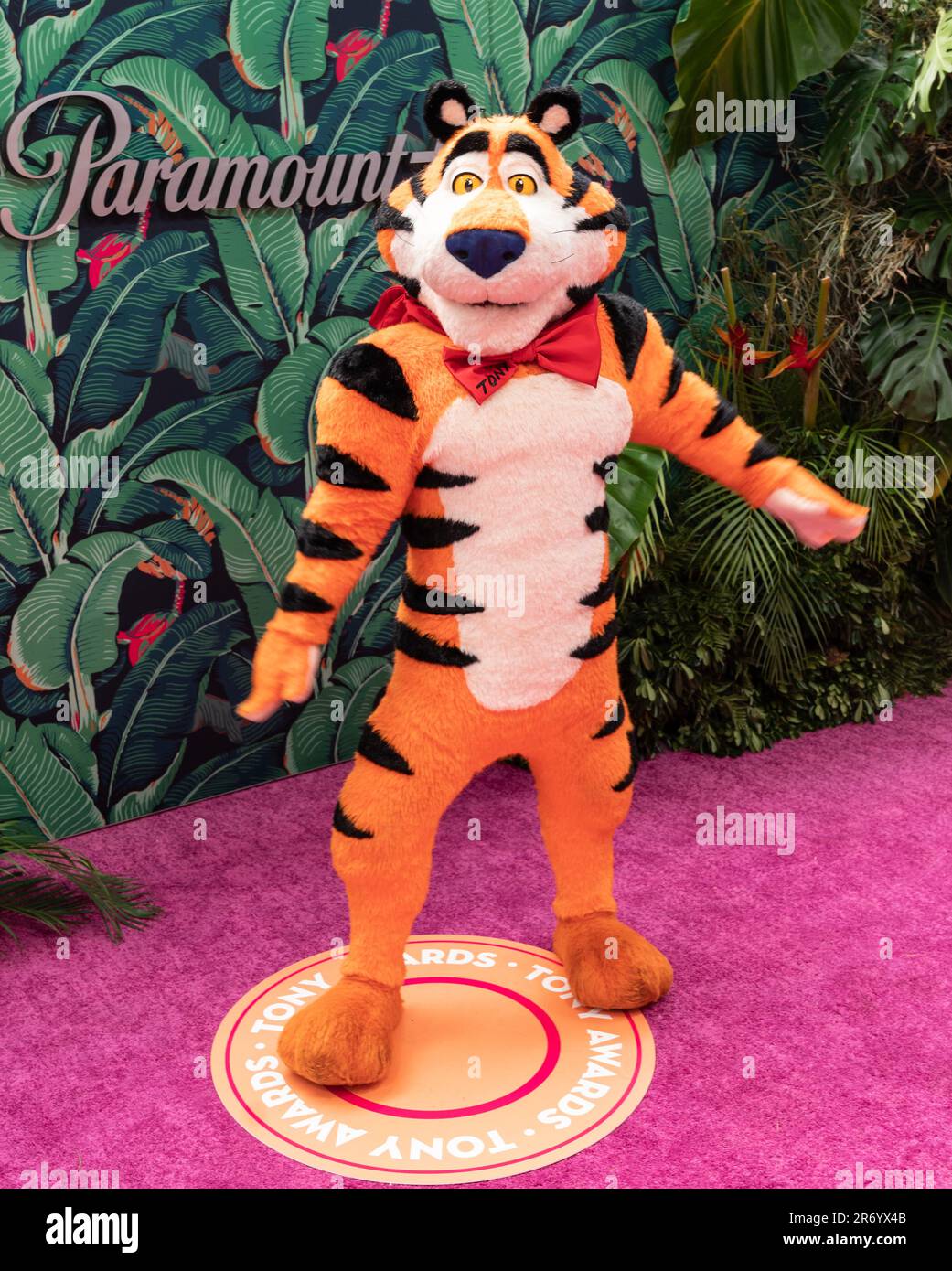 Tony The Tiger Attends 76th Annual Tony Awards At United Palace Theatre In New York On June 11