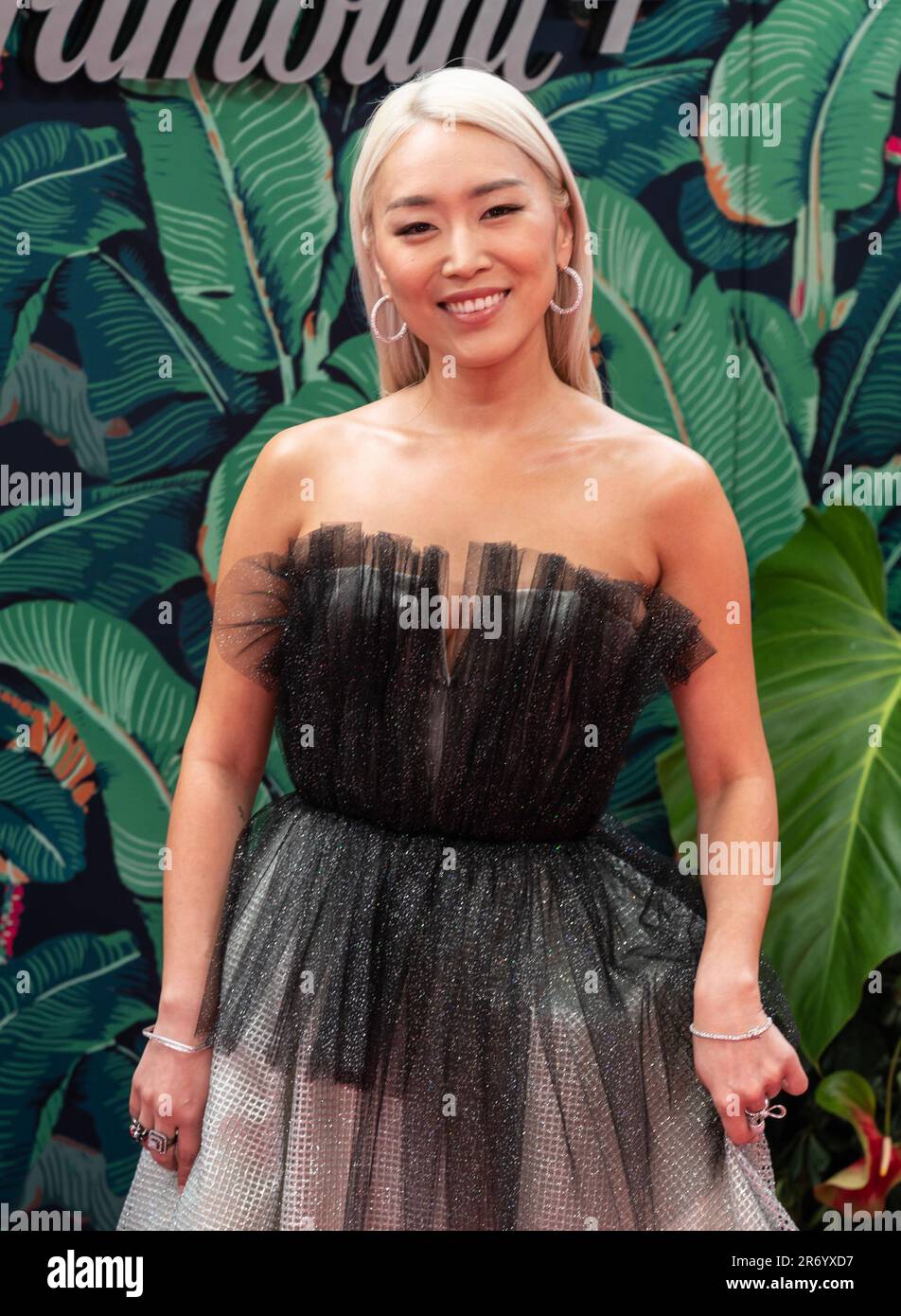 Helen Park attends 76th Annual Tony Awards at United Palace Theatre in ...