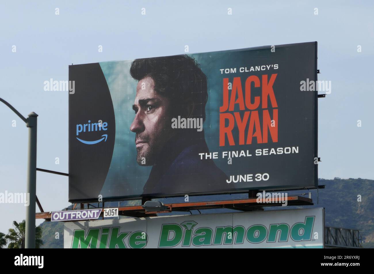 Los Angeles, California, USA 9th June 2023 Jack Ryan Billboard on 7th ...
