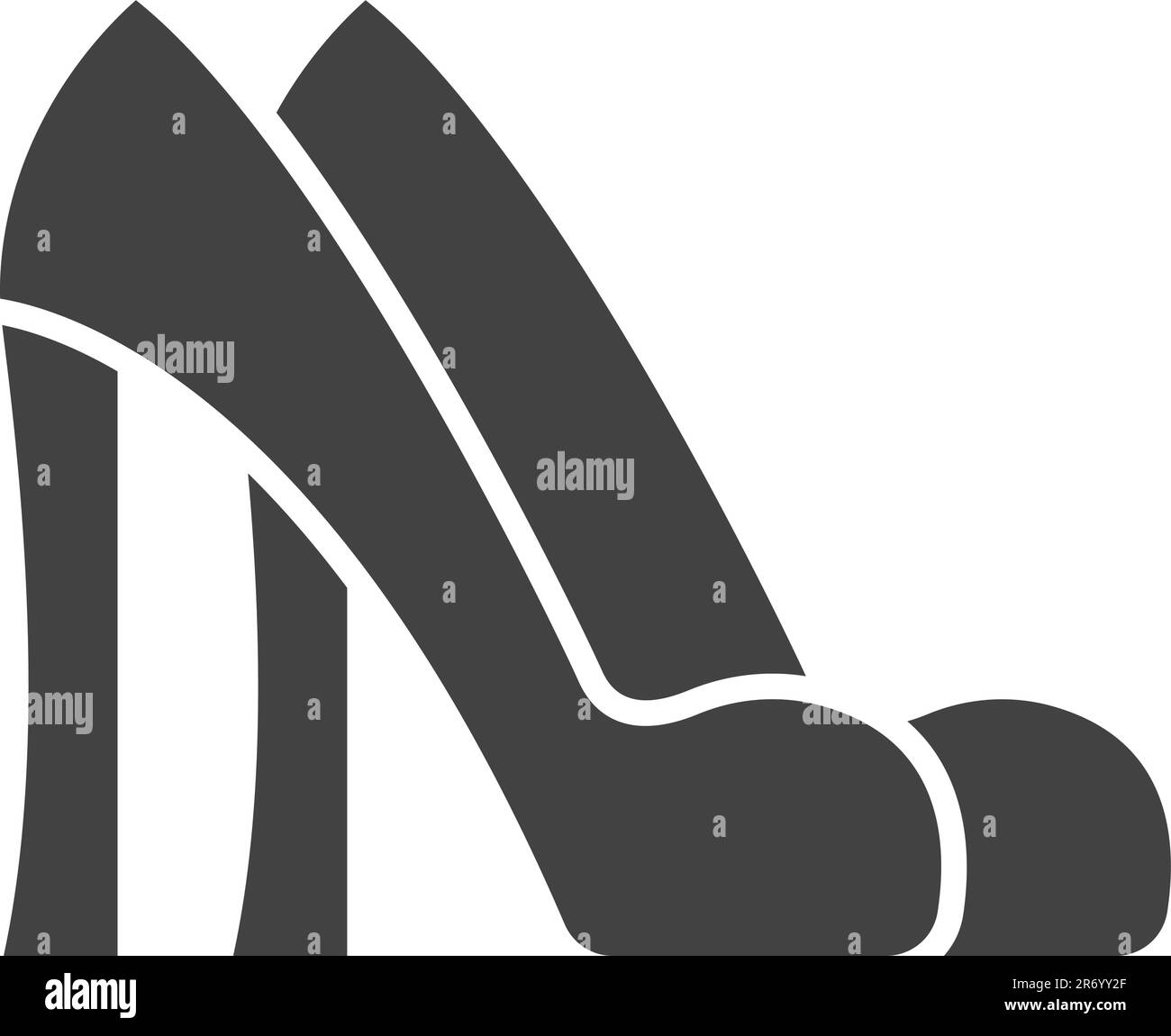 Heels for women Black and White Stock Photos & Images - Alamy