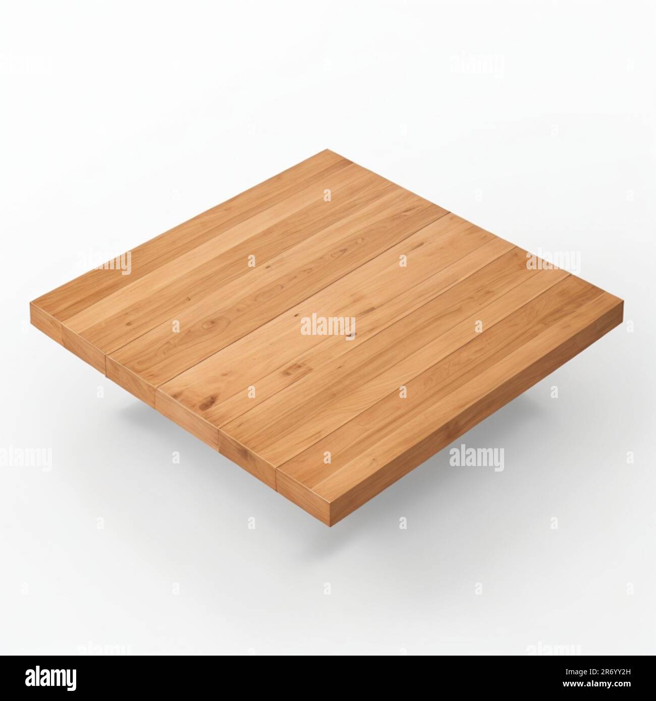 wooden table empty closeup top view isolated on white background Stock ...