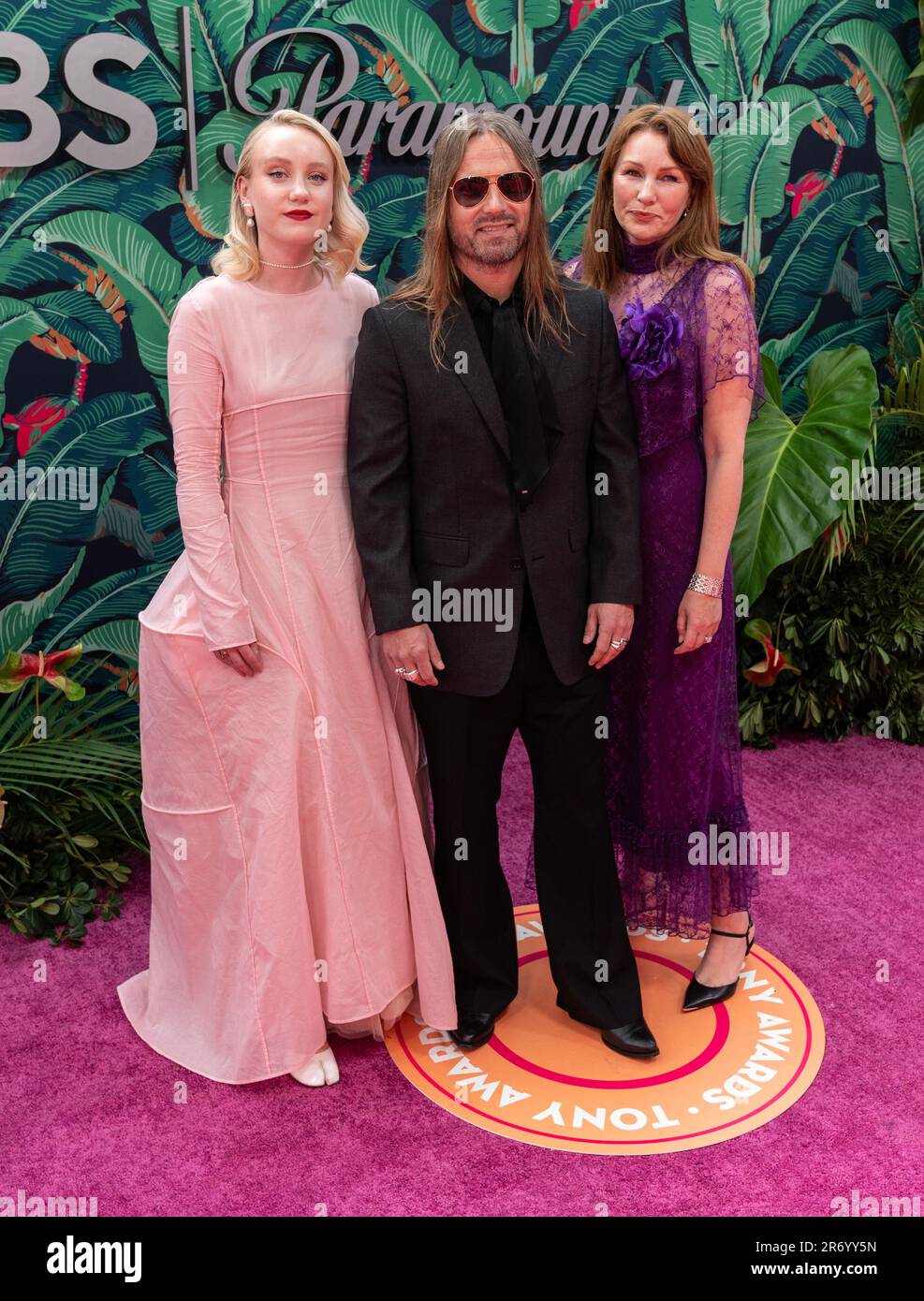New York, USA. 12th June, 2023. Doris Sandberg, Max Martin and Jenny ...
