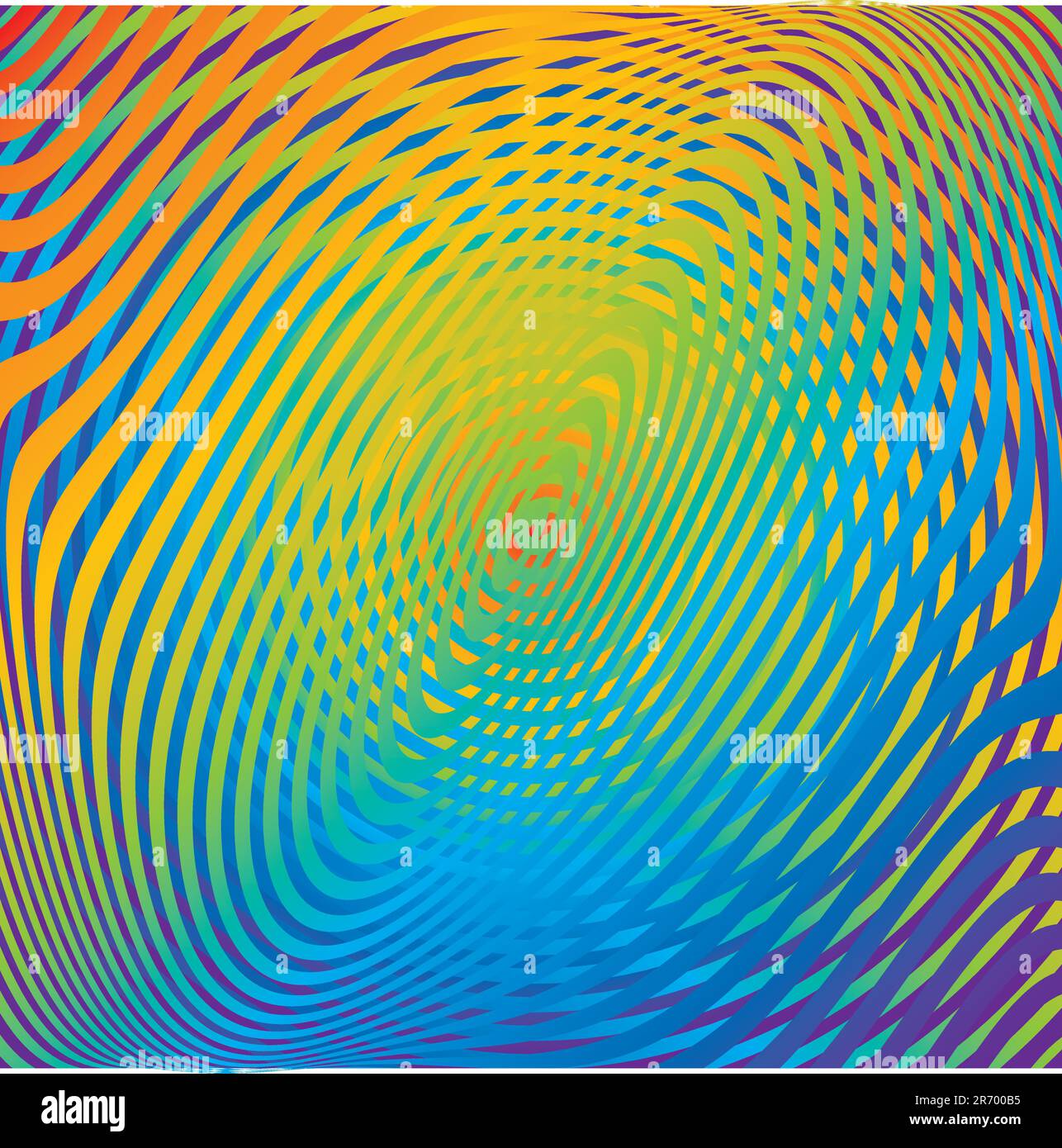 Vector abstract colorful spiral op-art Stock Vector Image & Art - Alamy