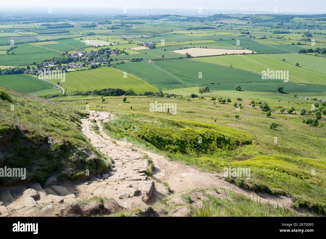 Roseberry Topping North Yorkshire Moors Stock Photo - Alamy