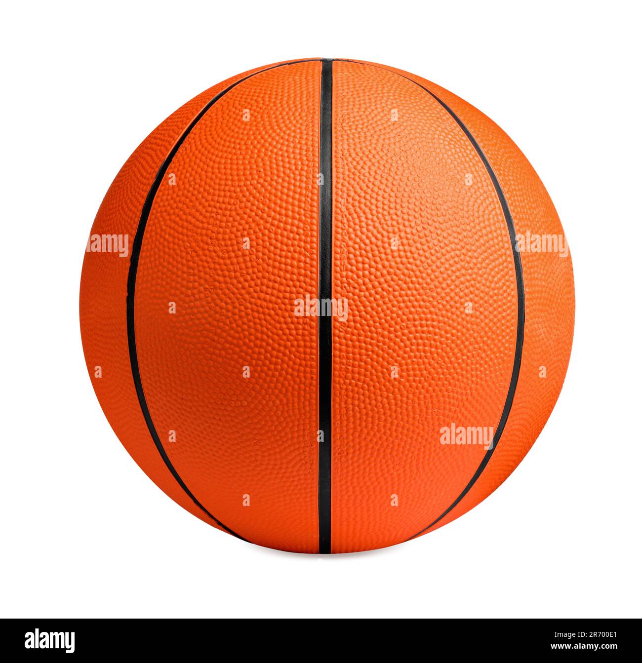 New orange basketball ball isolated on white Stock Photo - Alamy