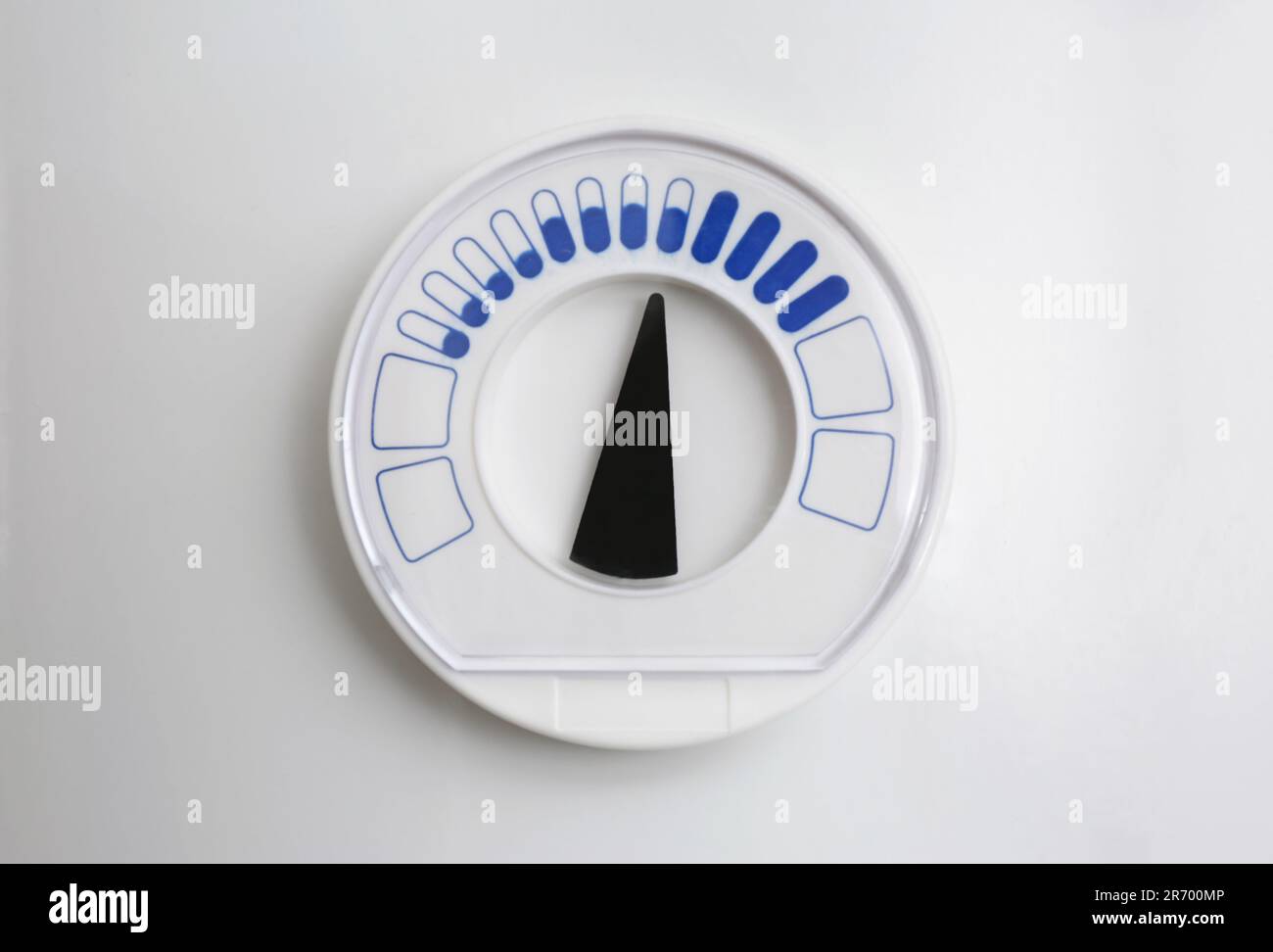 Boiler with temperature control indicator, closeup view Stock Photo - Alamy
