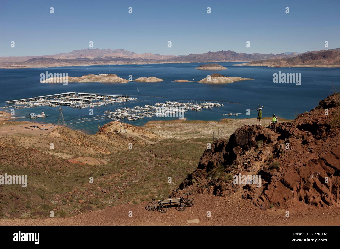 Biking the Historic Railroad Trail Stock Photo - Alamy
