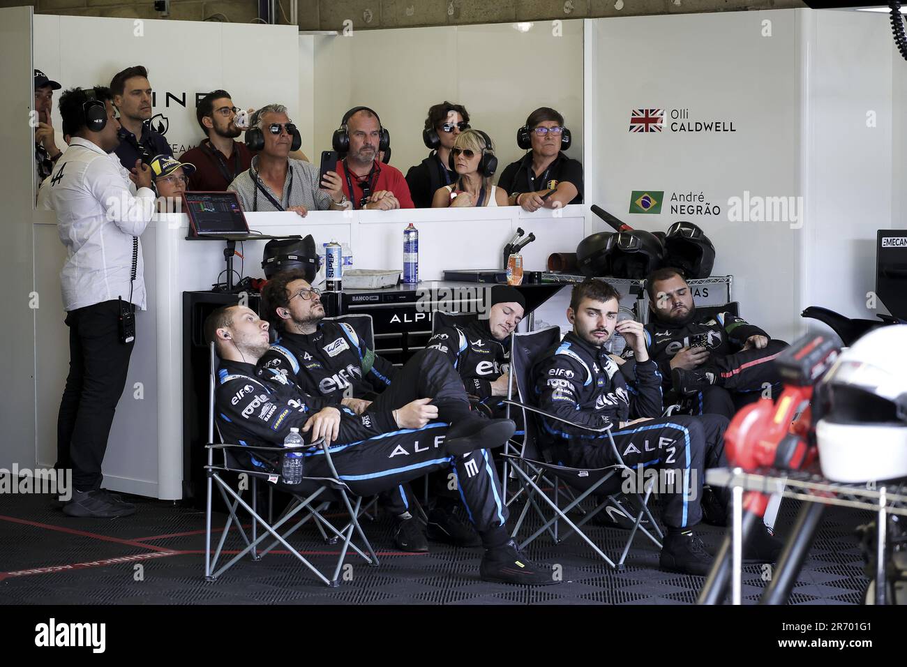 mechanic, mecanicien, Alpine Elf Team, Oreca 07 - Gibson, portrait ...