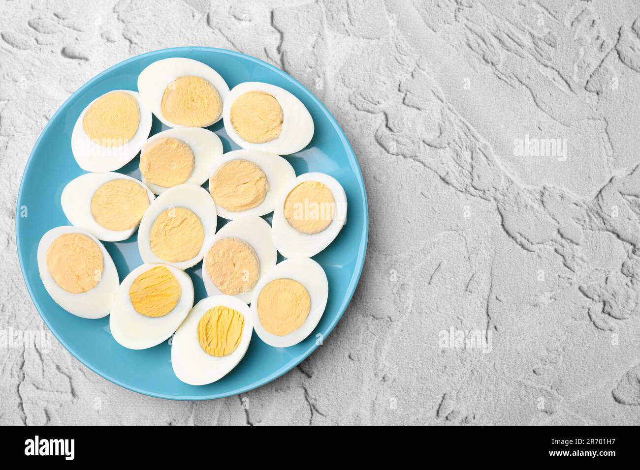 Hard boiled egg yolk grey hi-res stock photography and images - Alamy