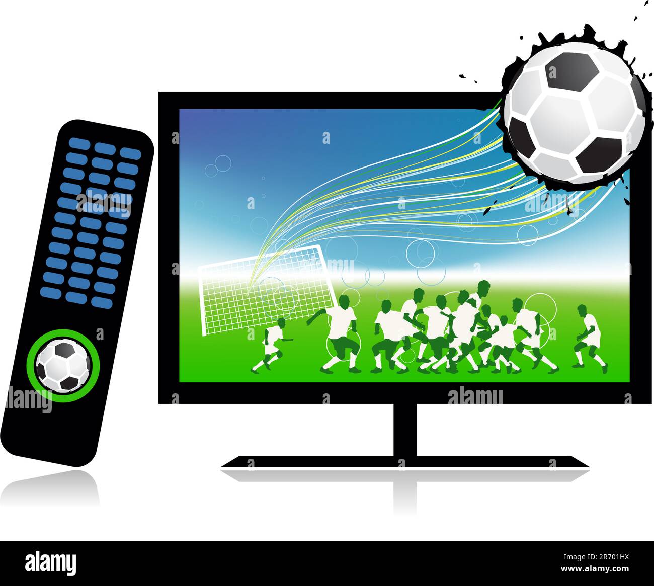 Tv match Cut Out Stock Images & Pictures - Alamy
