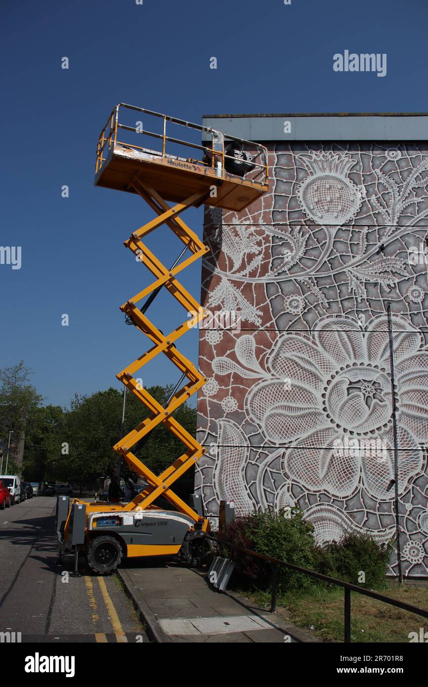 Nuart street art, Aberdeen Stock Photo - Alamy