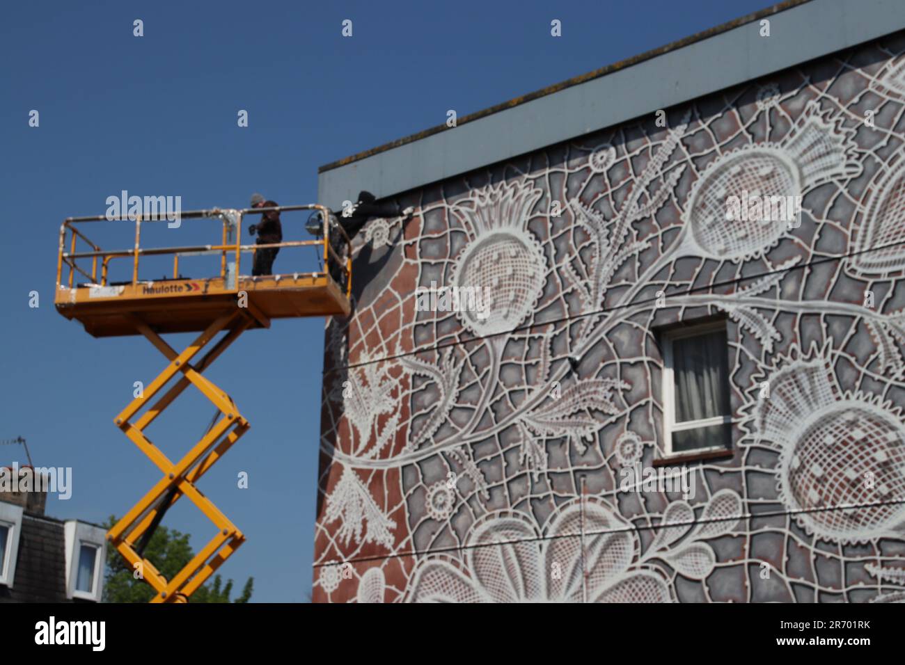 Nuart street art, Aberdeen Stock Photo - Alamy
