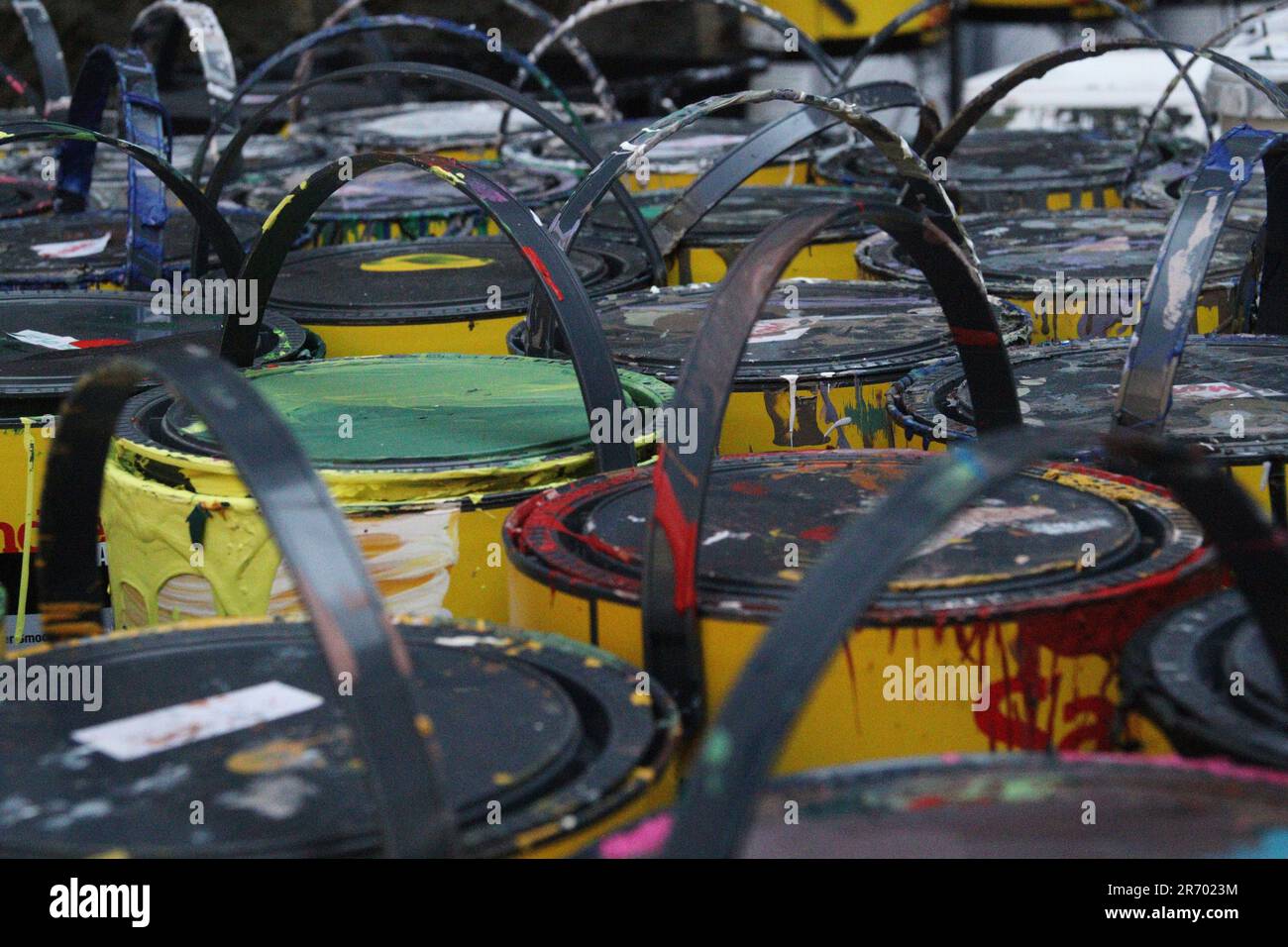 Nuart street art, Aberdeen Stock Photo - Alamy
