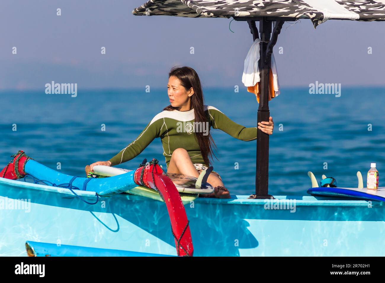 Japanese surfer girl, Bali, Indonesia Stock Photo - Alamy