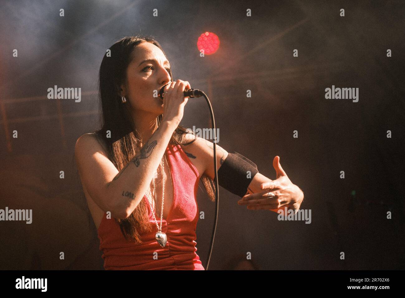 Copenhagen, Denmark. 10th, June 2023. The Danish-Faroese singer ... Copenhagen, Denmark. 10th, June 2023. The Danish-Faroese singer ...