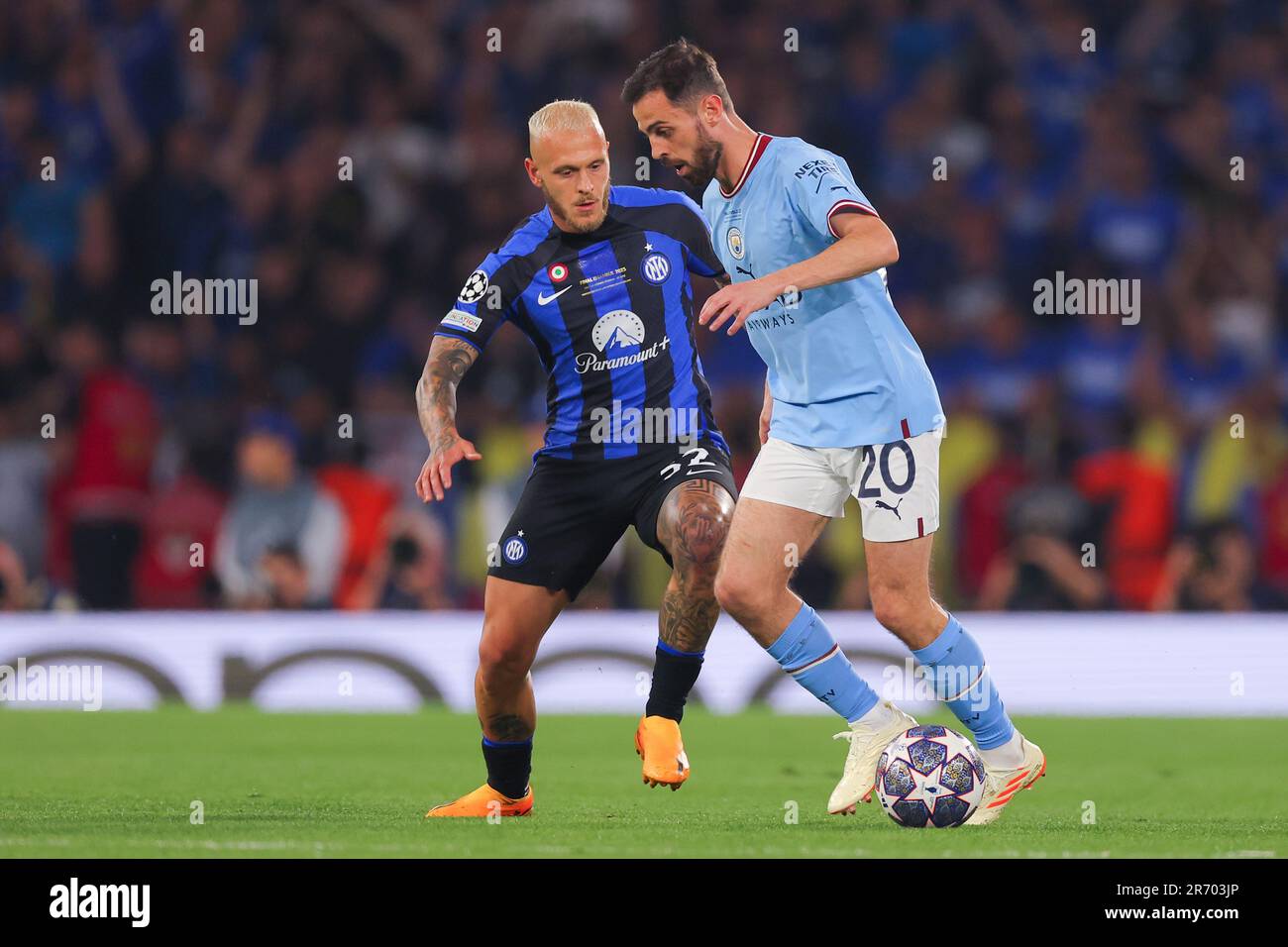 Federico dimarco manchester city hi-res stock photography and images - Alamy