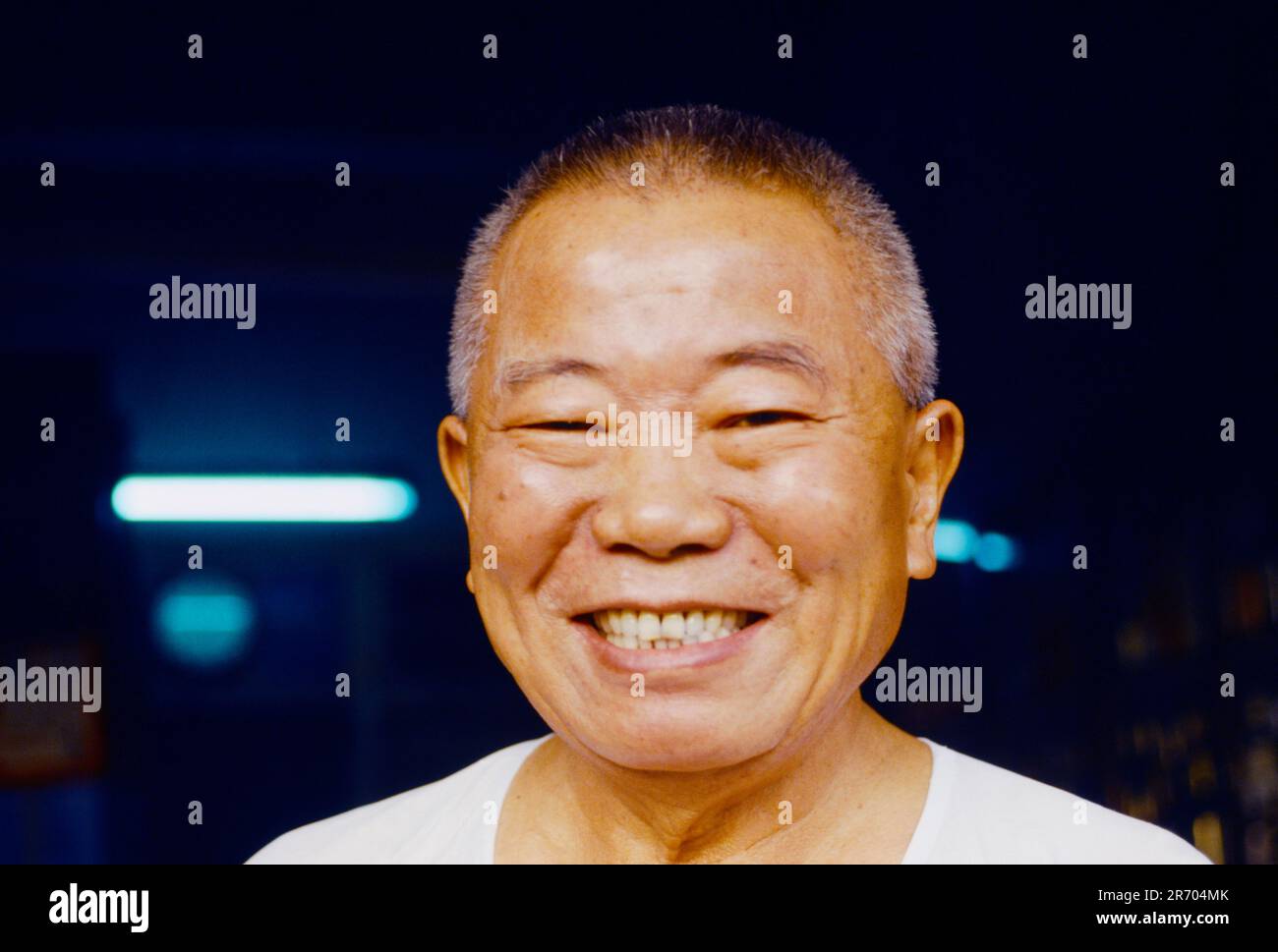 Portrait of Chinese Man Smiling China Stock Photo - Alamy