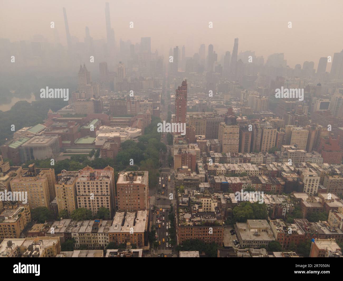 Air Pollution in New York Stock Photo - Alamy