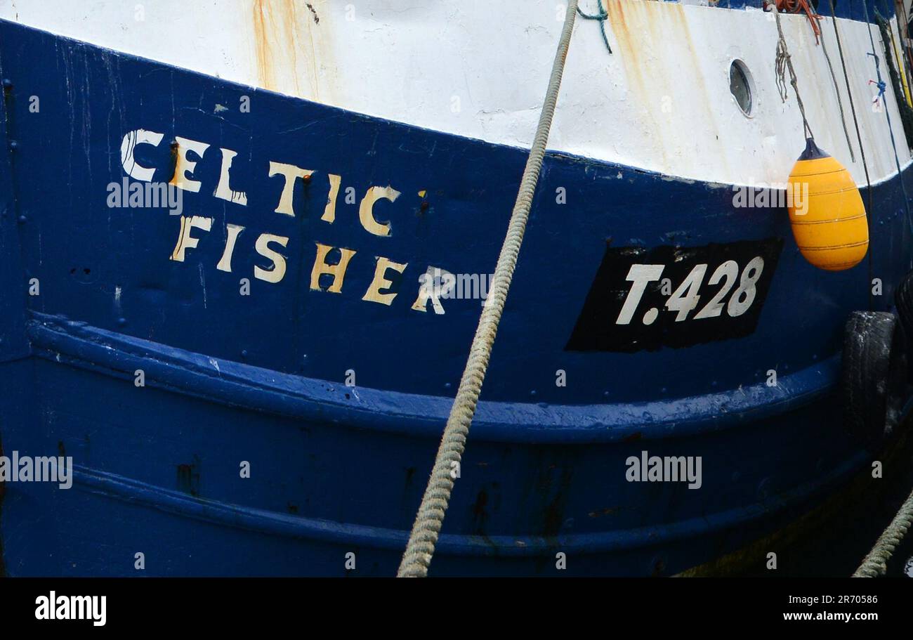 Celtic fisher boat hi-res stock photography and images - Alamy